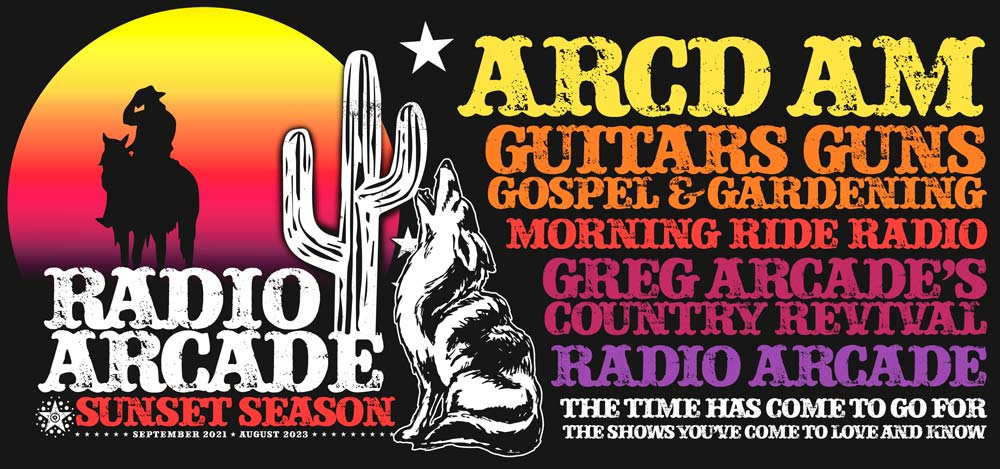 RADIO & PODCAST • GREG ARCADE • OFFICIAL WEBSITE